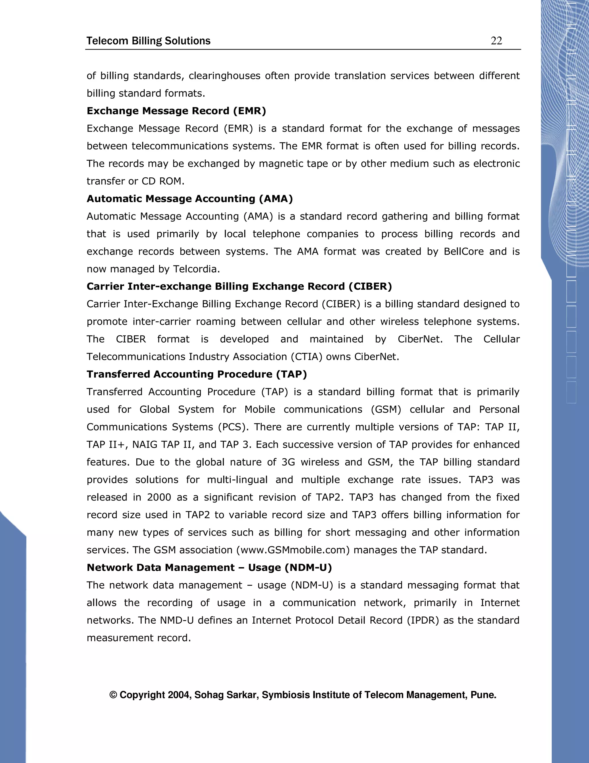 Telecom Billing Solutions By Sohag Sarkar | PDF