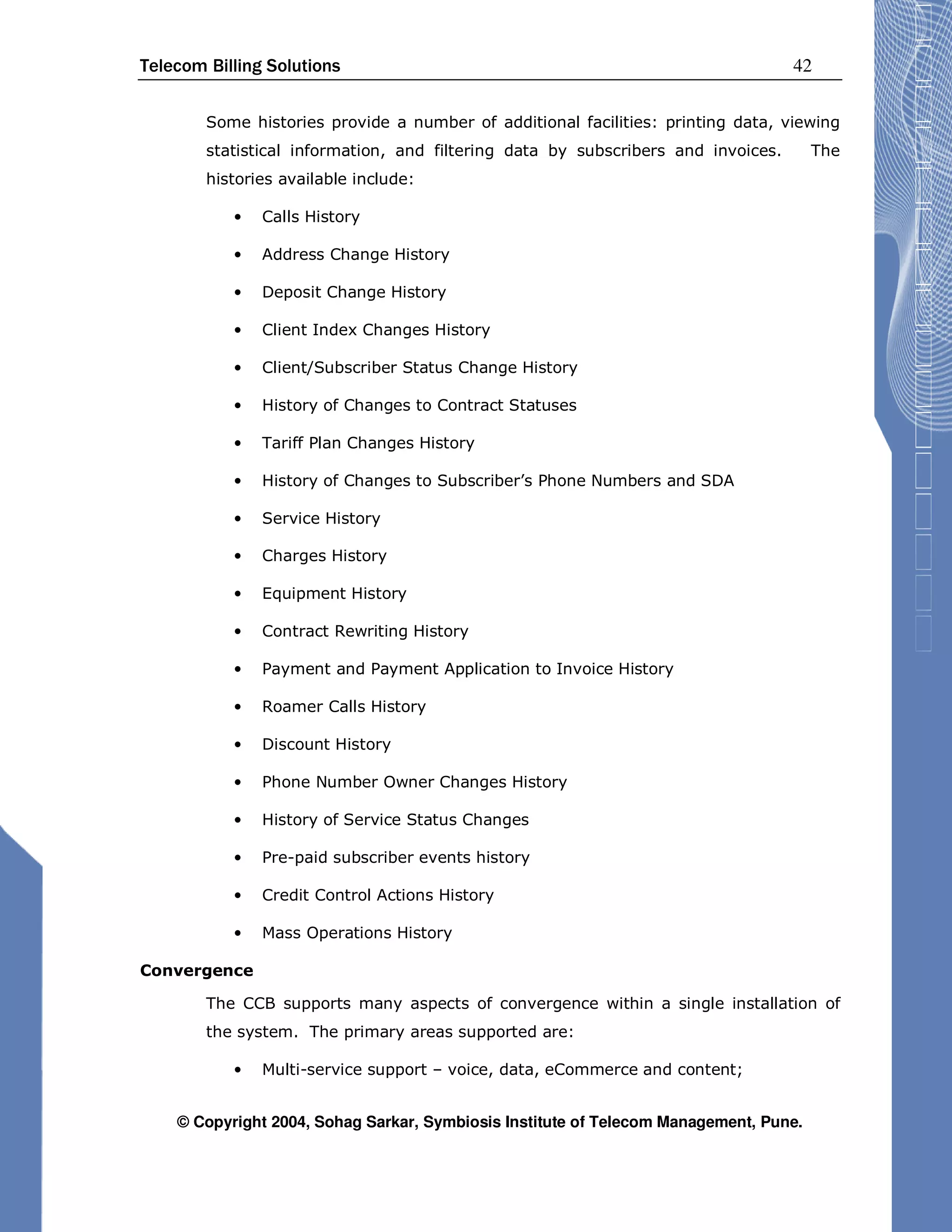 Telecom Billing Solutions By Sohag Sarkar | PDF