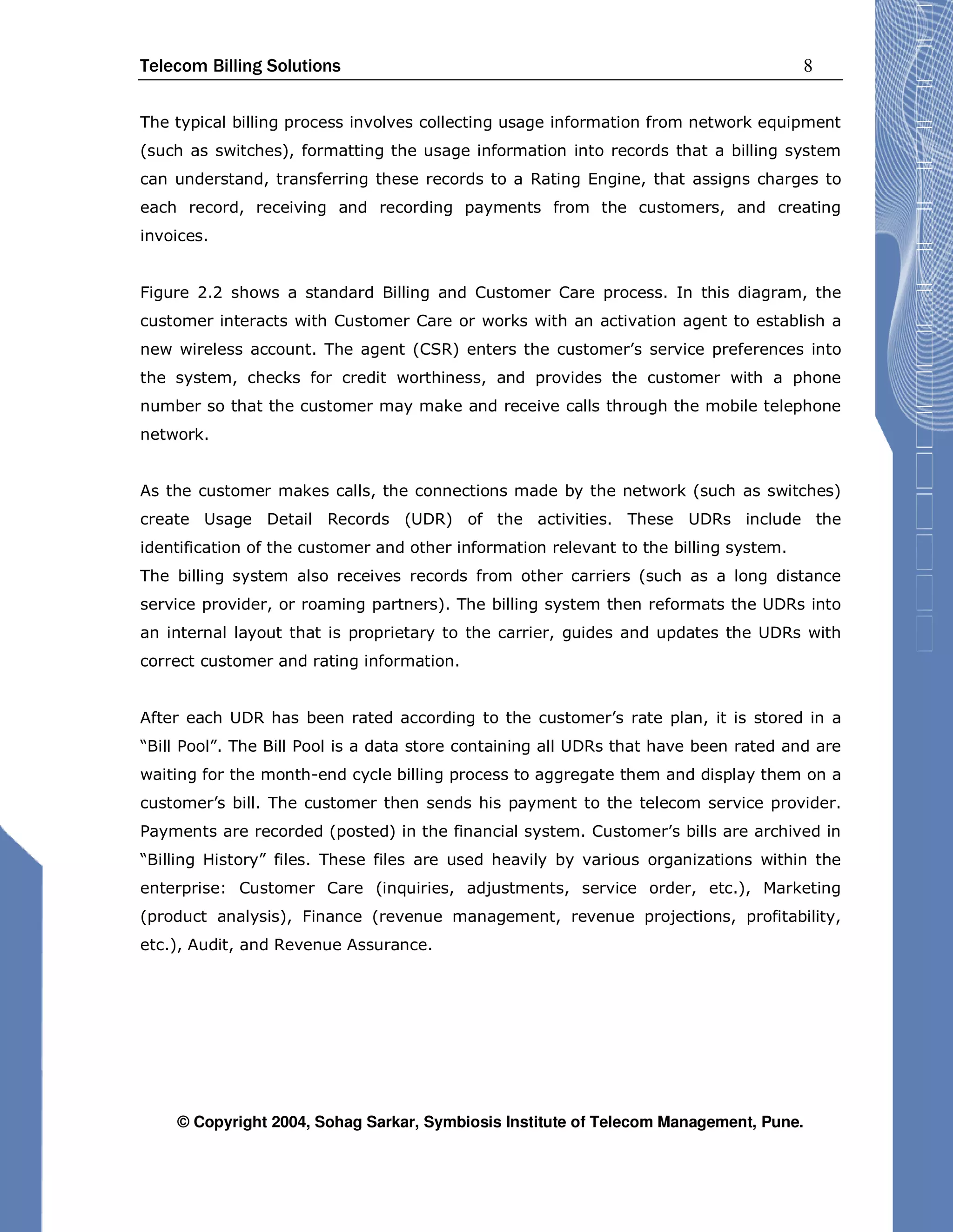 Telecom Billing Solutions By Sohag Sarkar | PDF