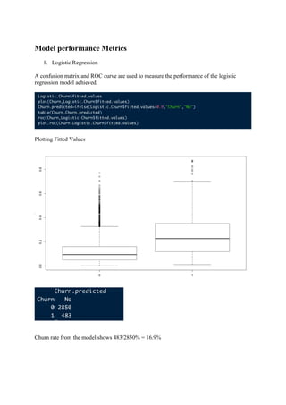 Telecom customer churn prediction | PDF