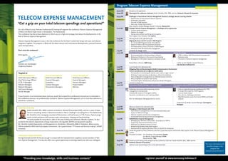 Telecom Expense Management Brochure | PPT