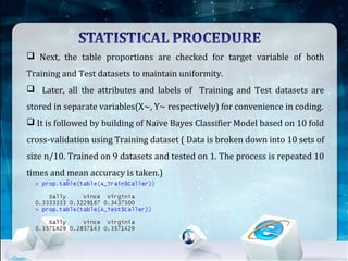 Telecom Fraud Detection - Naive Bayes Classification | PPT | Business | Business and Finance