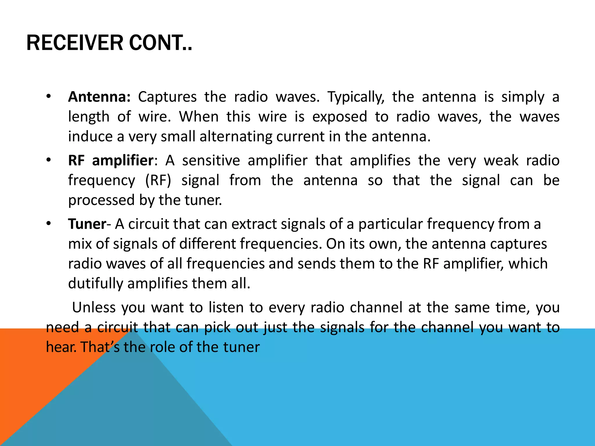 telecom fundamentals.pptx | Digital Audio | Computer Software and Applications