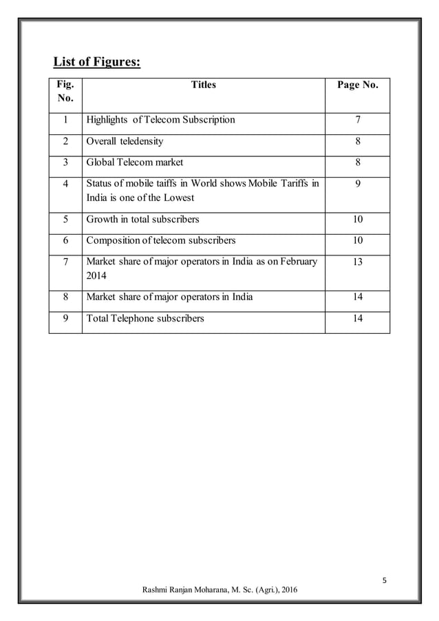 Telecom Industry in India- A Brief Review | DOCX | Computer Networking | Computing