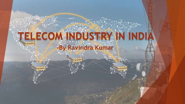 Telecom industry in india | PPT