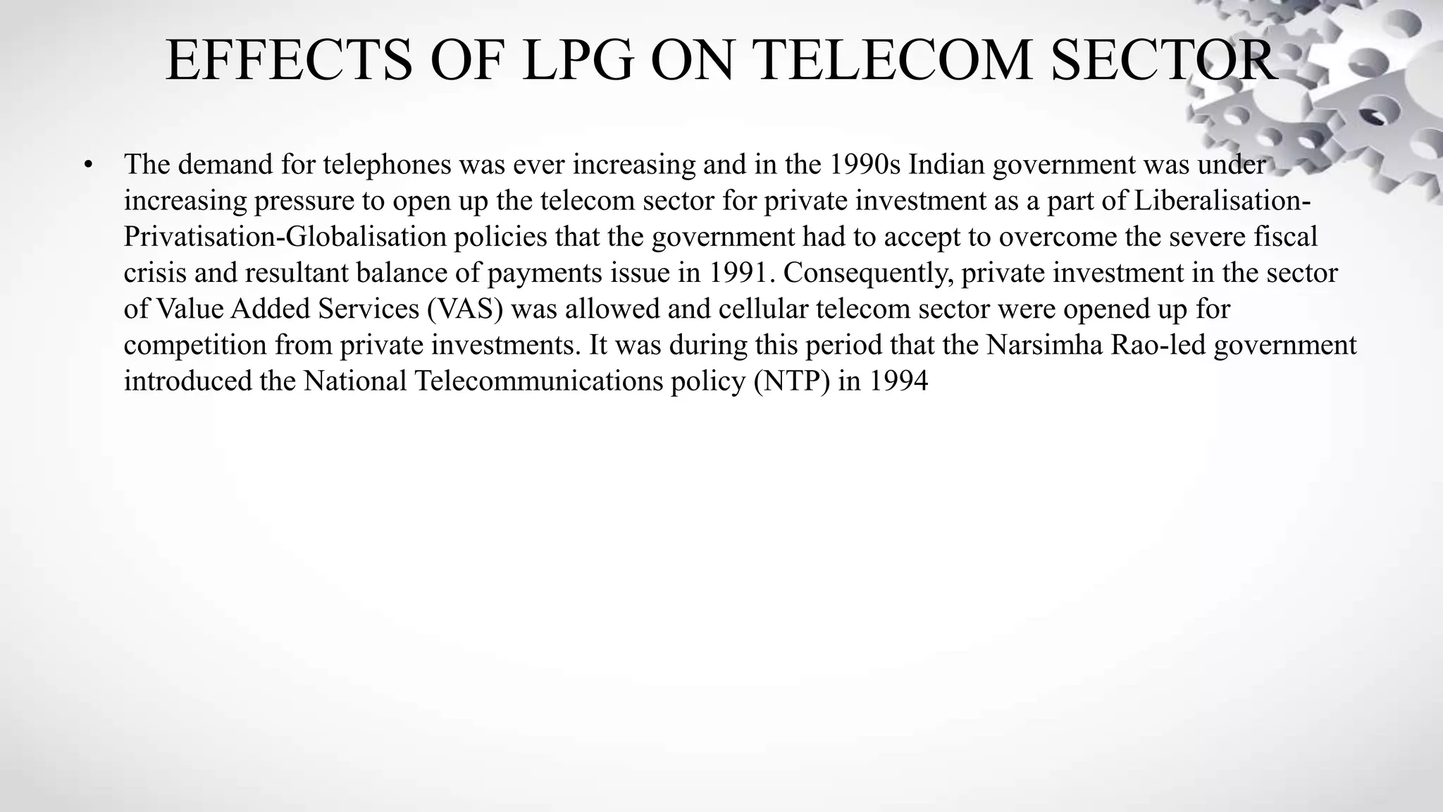 Telecom Industry in India | PPTX