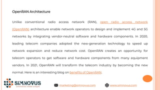 Telecom industry trends for 2021 | PPT