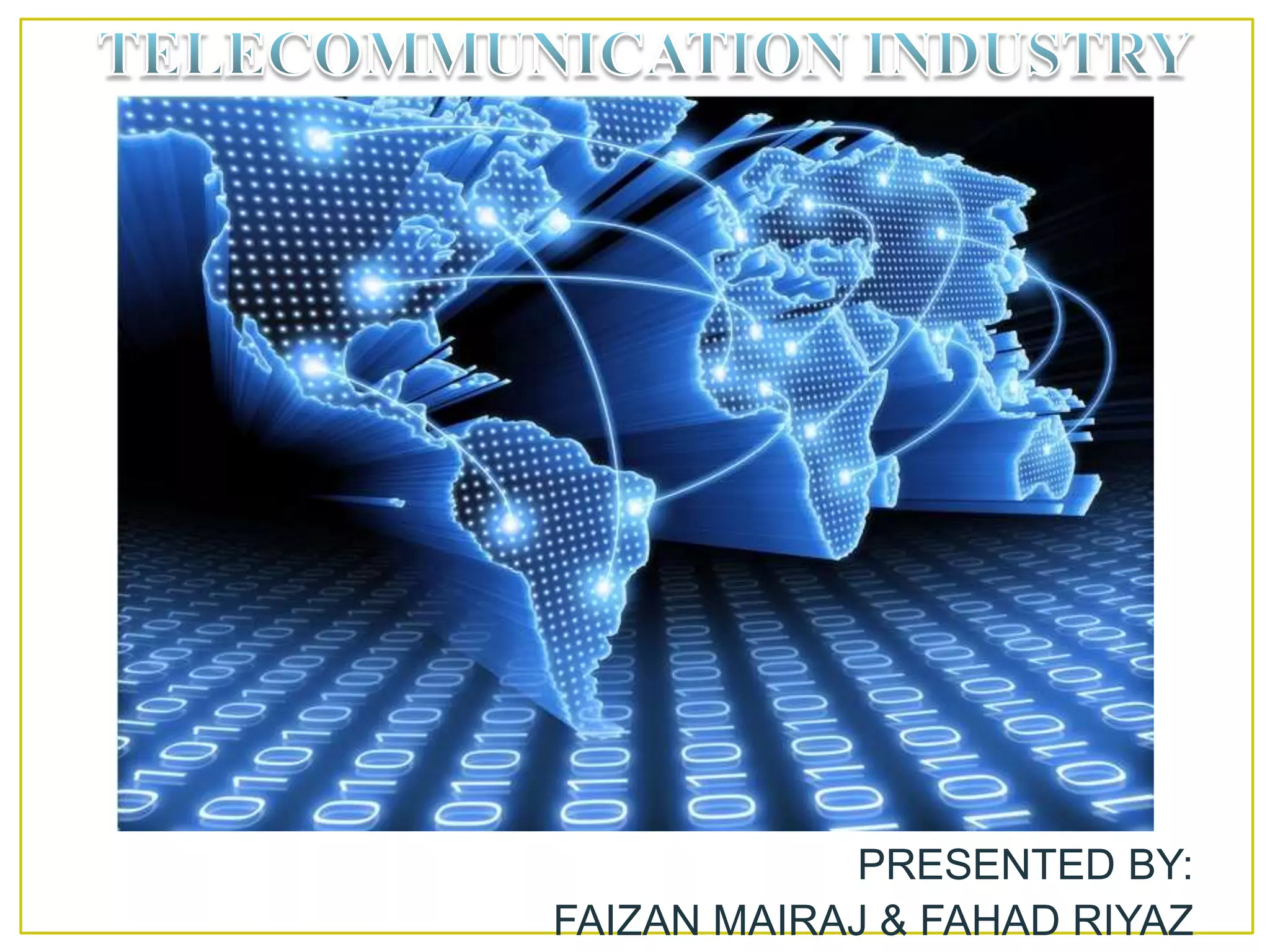 Comparison of Global & Indian Telecom | PPT