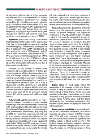 Telecom mergers & acquisitions | PDF