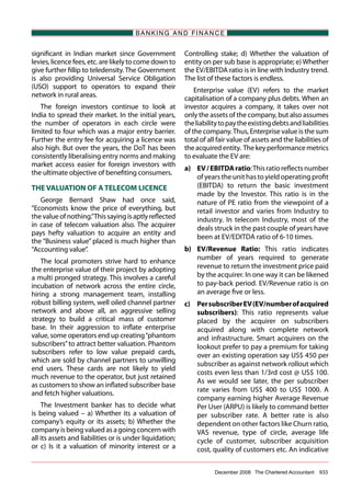 Telecom mergers & acquisitions | PDF