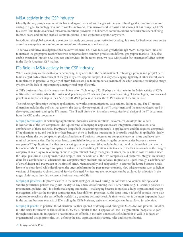 Telecom Mergers And Acquisitions Pdf