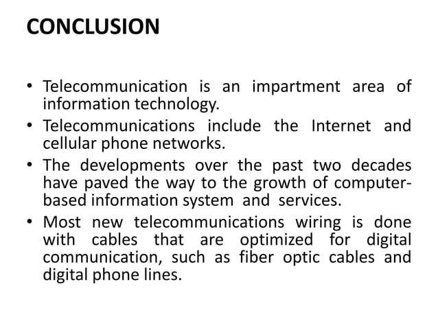 Telecommunication.pptx new.pptx1211 | PPTX