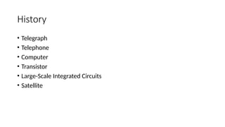 TELECOMMUNICATION AND NETWORK topologies | PPT