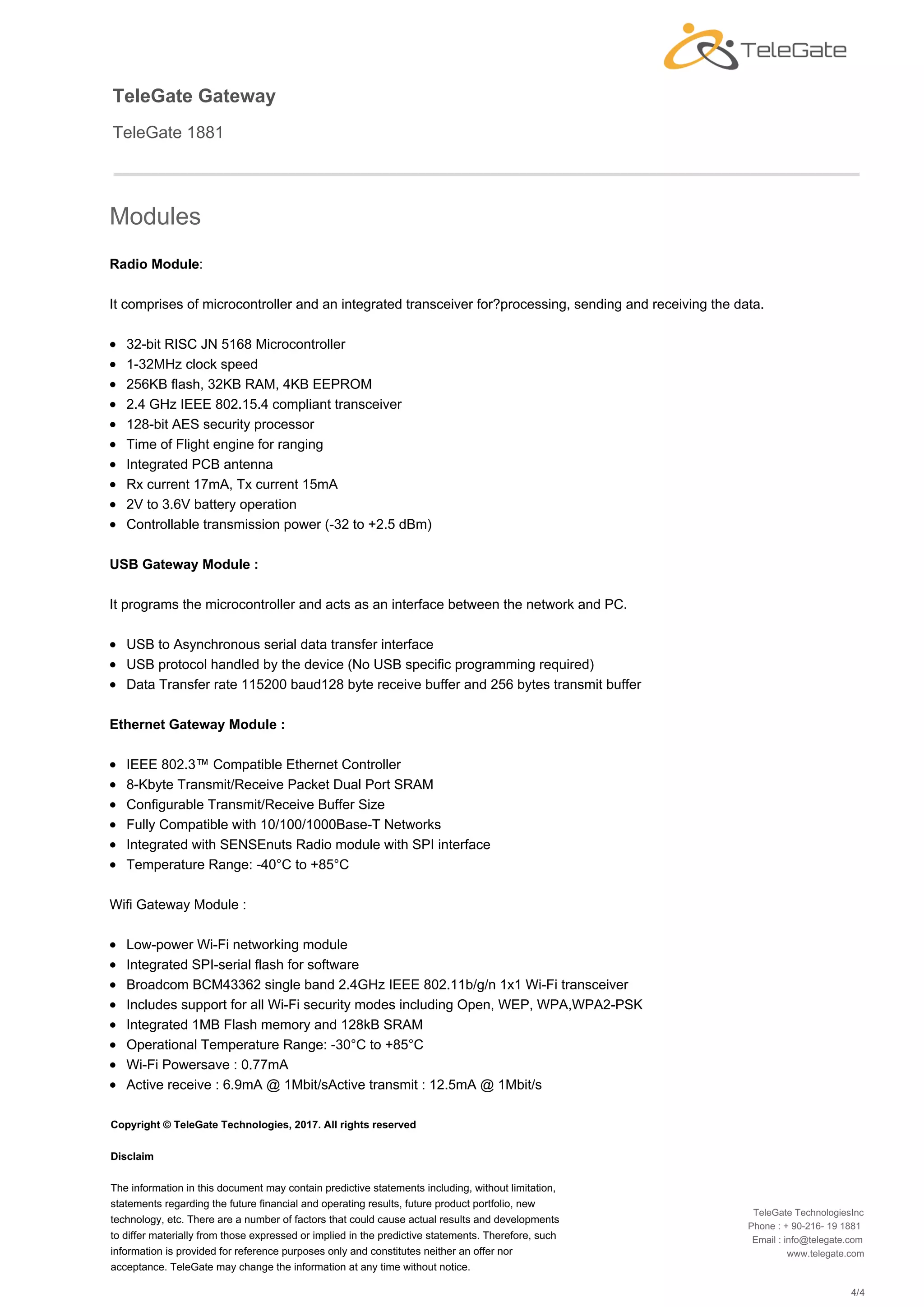 Telecommunication Datasheet Template | PDF | Computer Networking | Computing