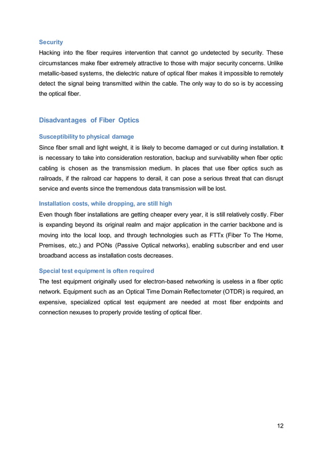 Telecommunication for high rise building | DOCX