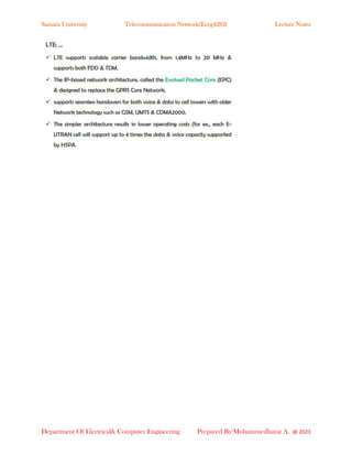 Telecommunication network lecture notes.pdf