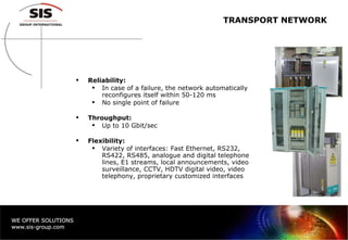 Telecommunication networks for railways | PPT