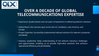 Telecommunications -qualex Expertisepptx | PPT
