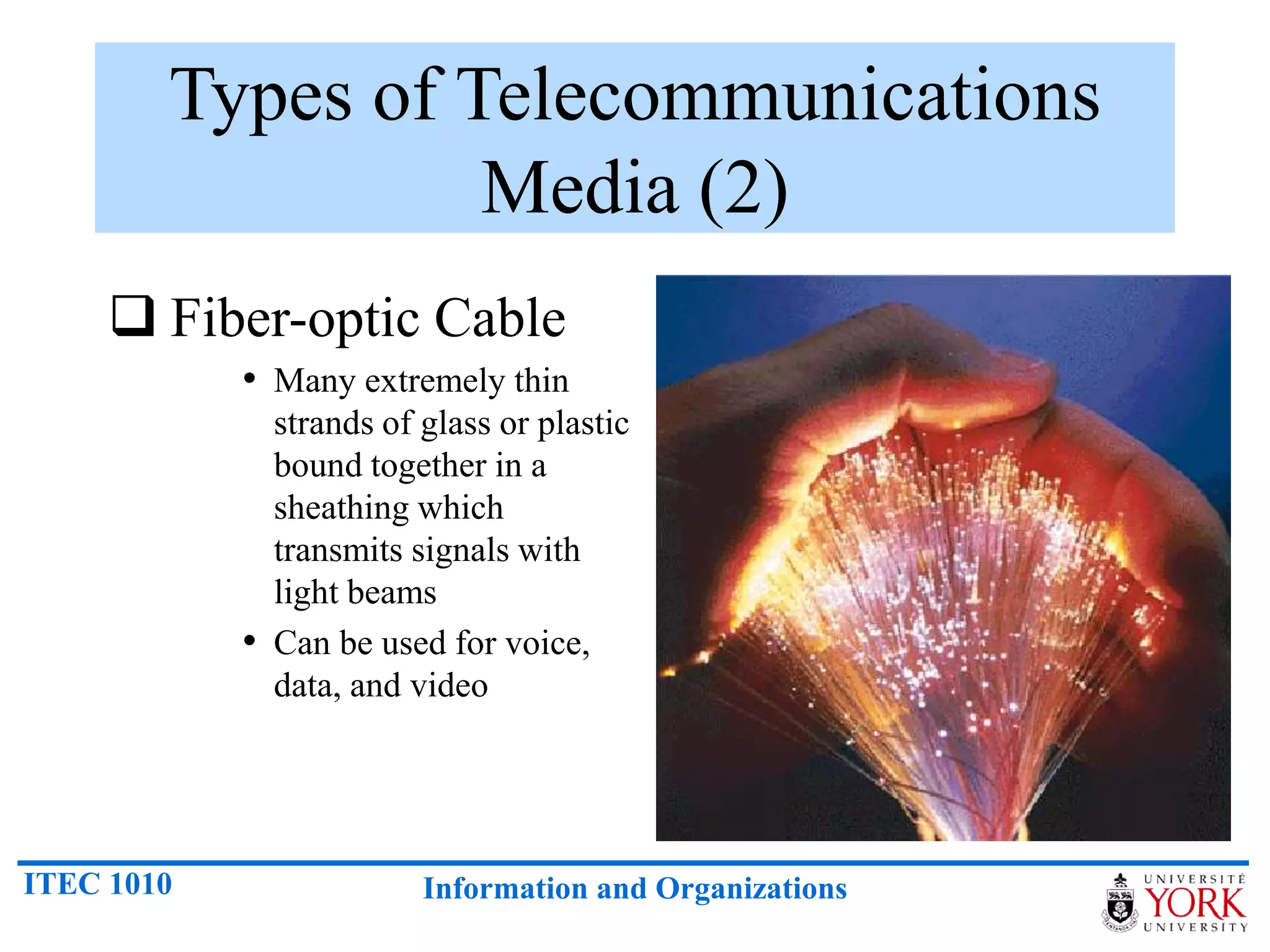 Telecommunications and networks | PPTX