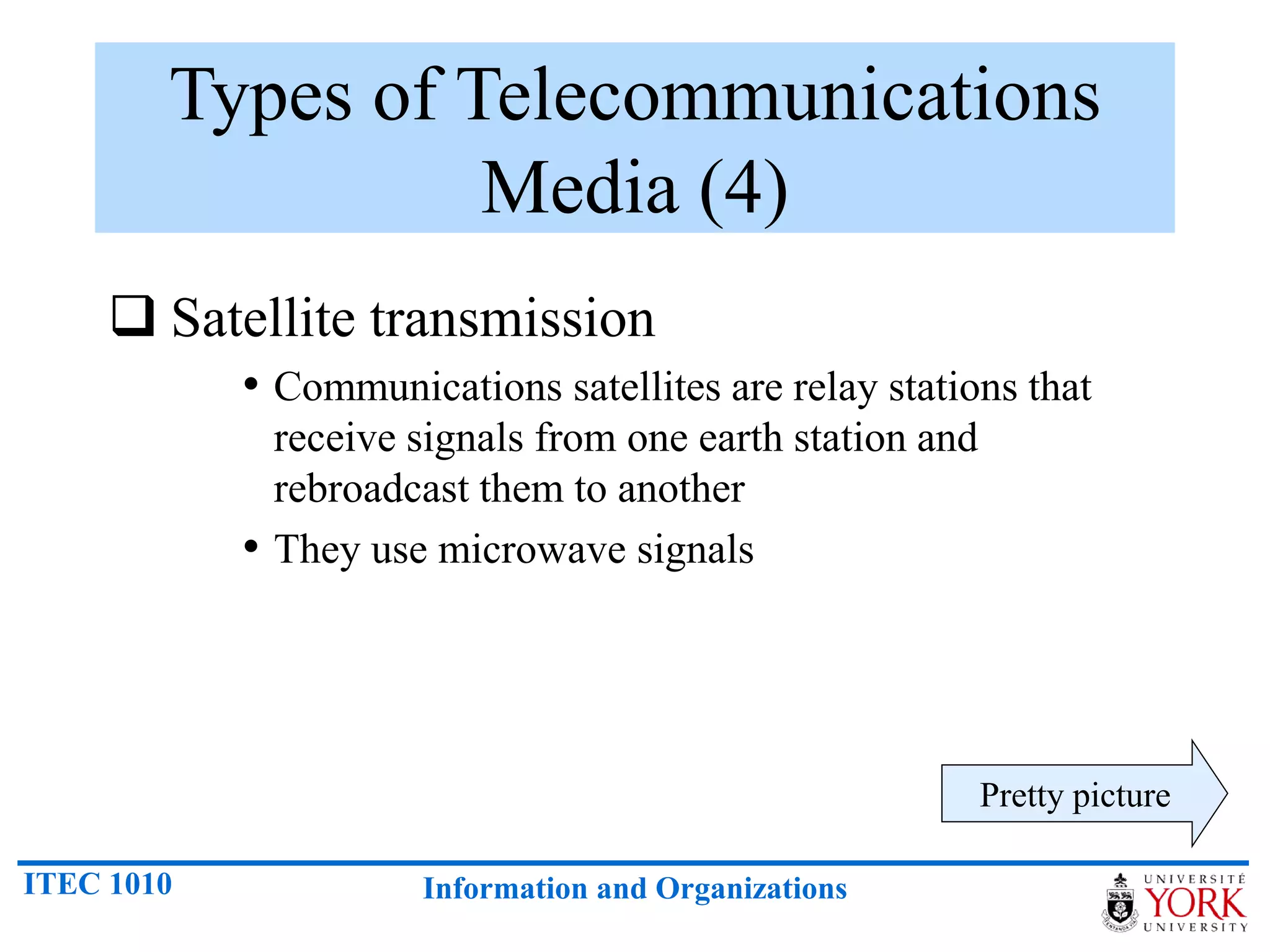 Telecommunications and networks | PPTX