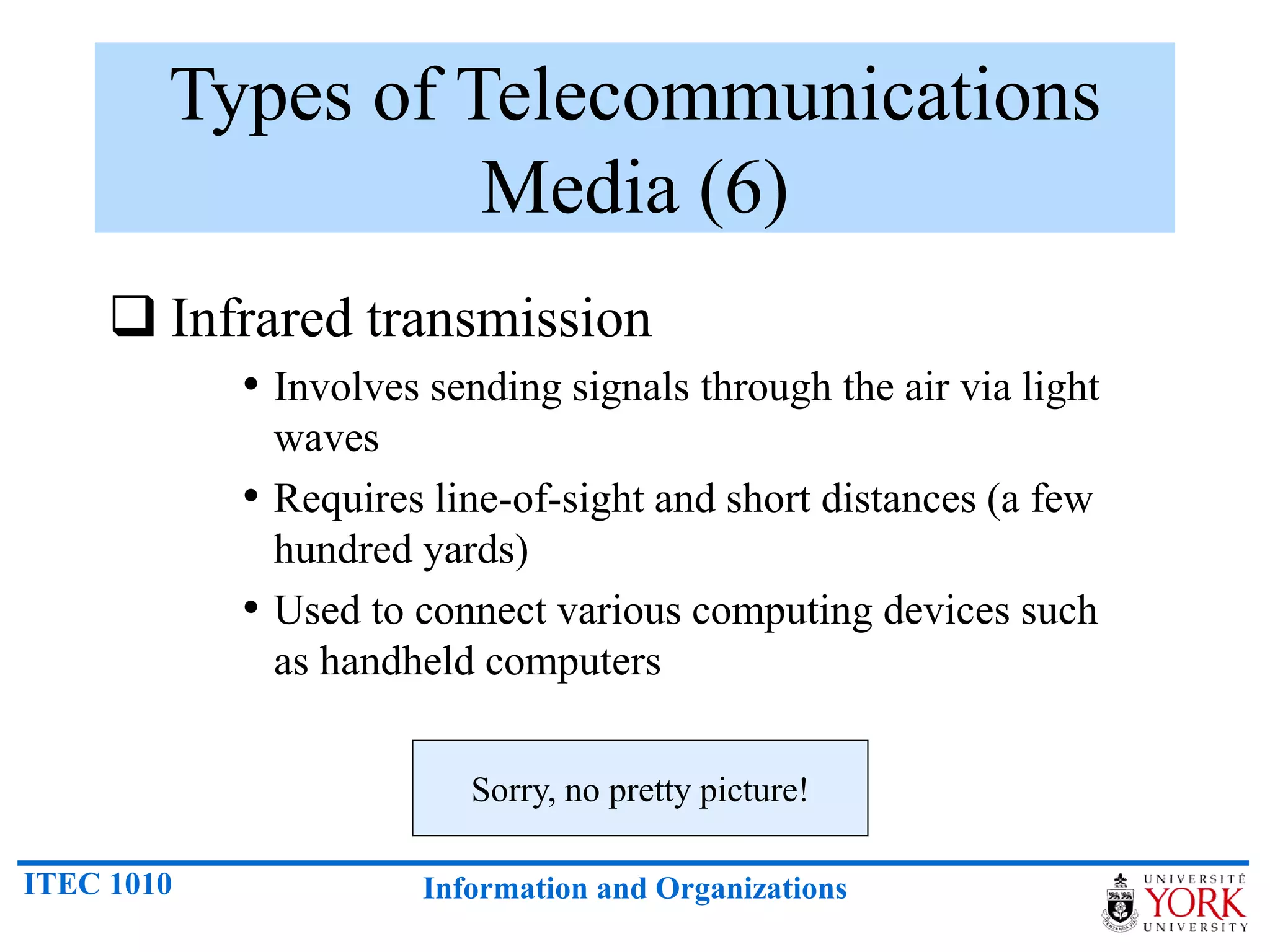 Telecommunications and networks | PPTX