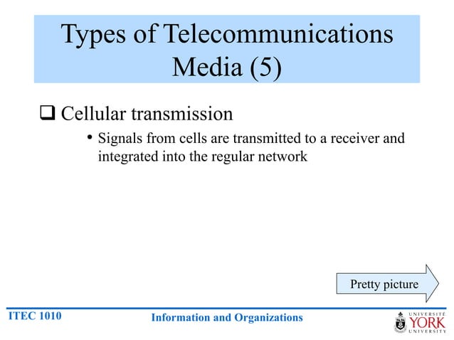 Telecommunications and networks | PPTX