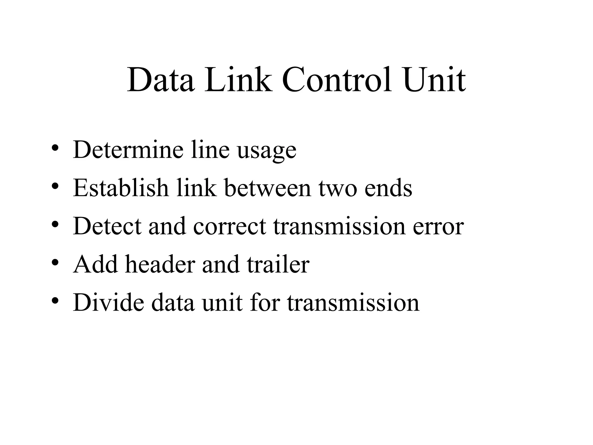 Telecommunications architectures and standards | PPT