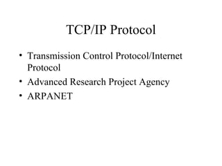 Telecommunications architectures and standards | PPT