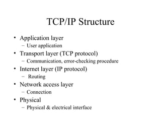 Telecommunications architectures and standards | PPT