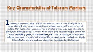 Telecommunications Consumers: A Behavioral Economic Analysis | PPT