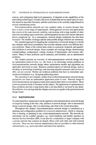 Telecommunications network design | PDF