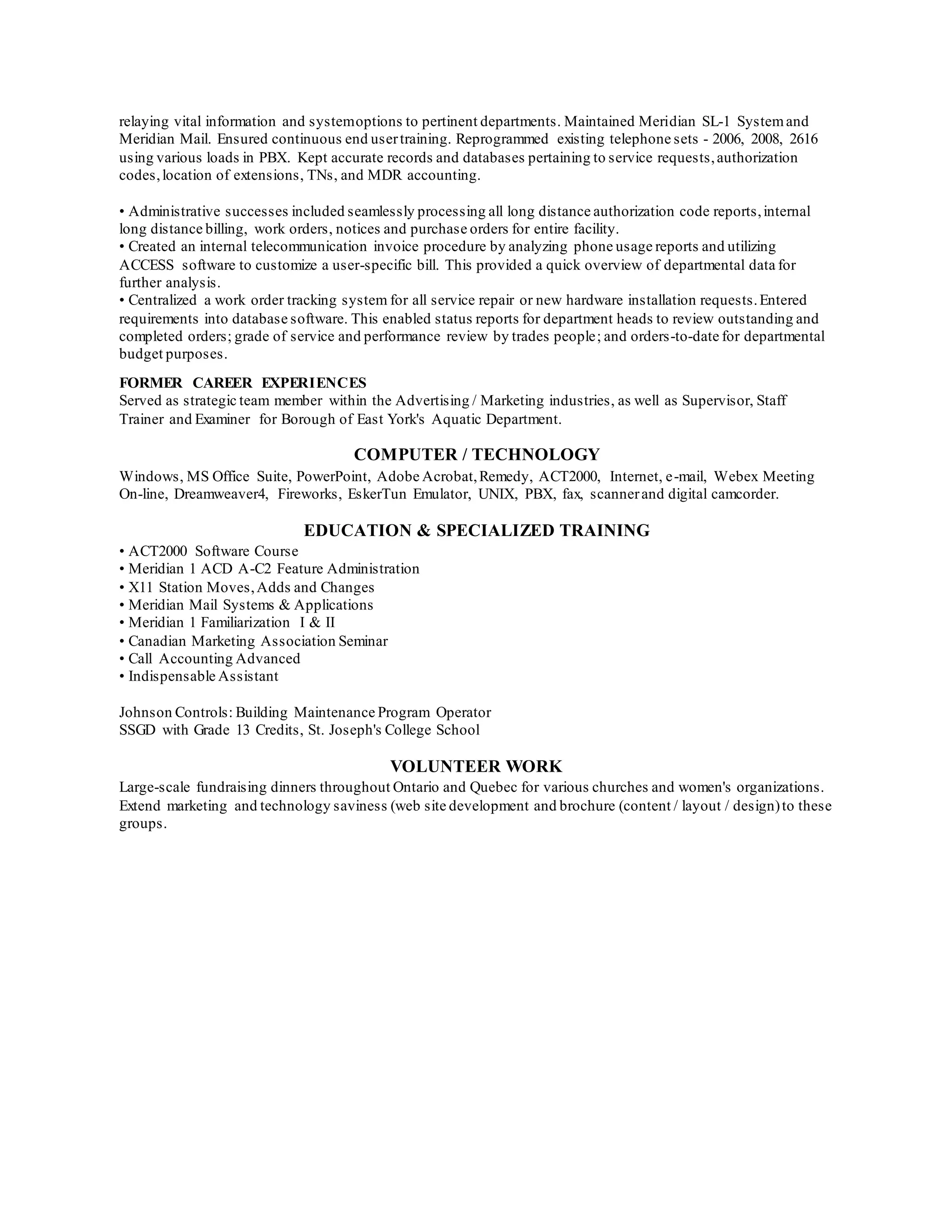Telecommunications sales CV template | DOCX