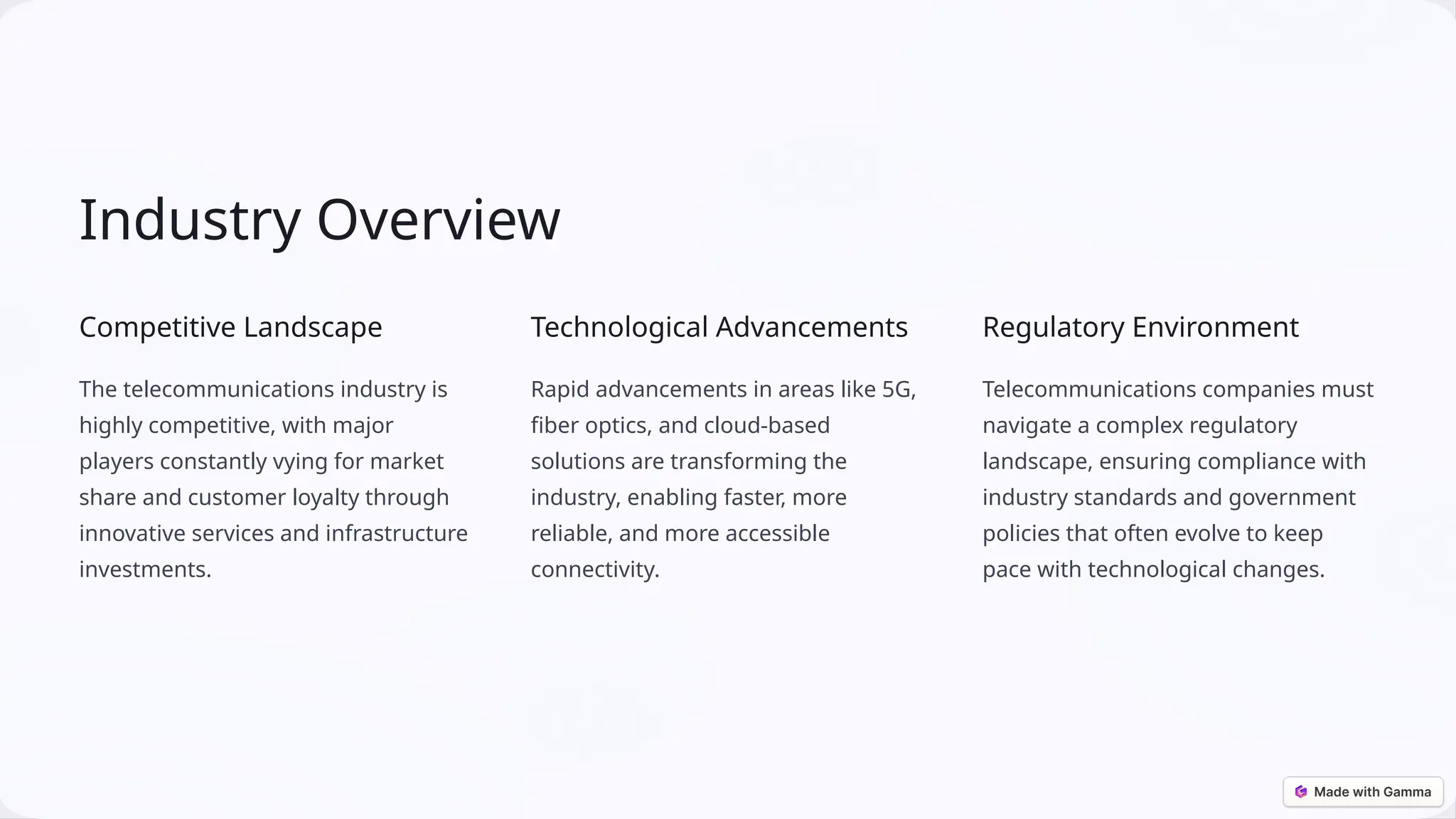 Telecommunications Service Providers.pptx
