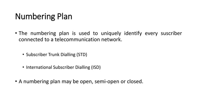Telecommunication switching networks | PPTX
