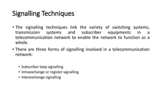 Telecommunication switching networks | PPTX