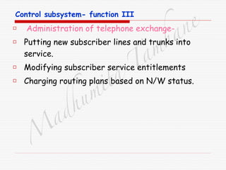 Telecommunication switching system | PDF
