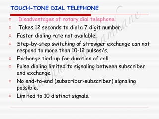 Telecommunication switching system | PDF