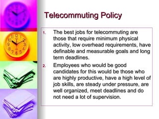 Telecommuting | PPT