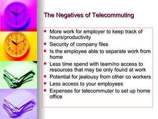 Telecommuting | PPT