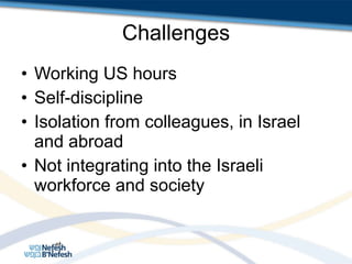 Living in Israel and Working for a US-Based Employer | PPT | Resume ...