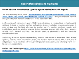 Telecom Network Management System Market PPT: Demand, Trends and ...