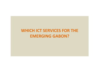 Telecom Policy and Regulation for Next Generation Networks Gabon | PDF