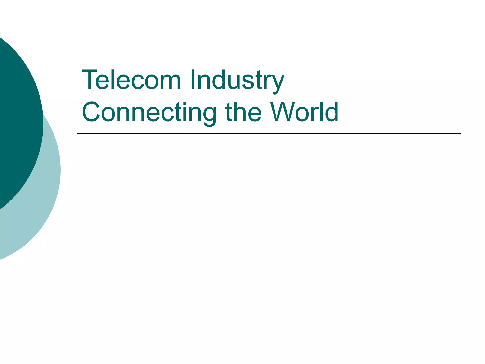 Telecom ppt 1st part | PPT