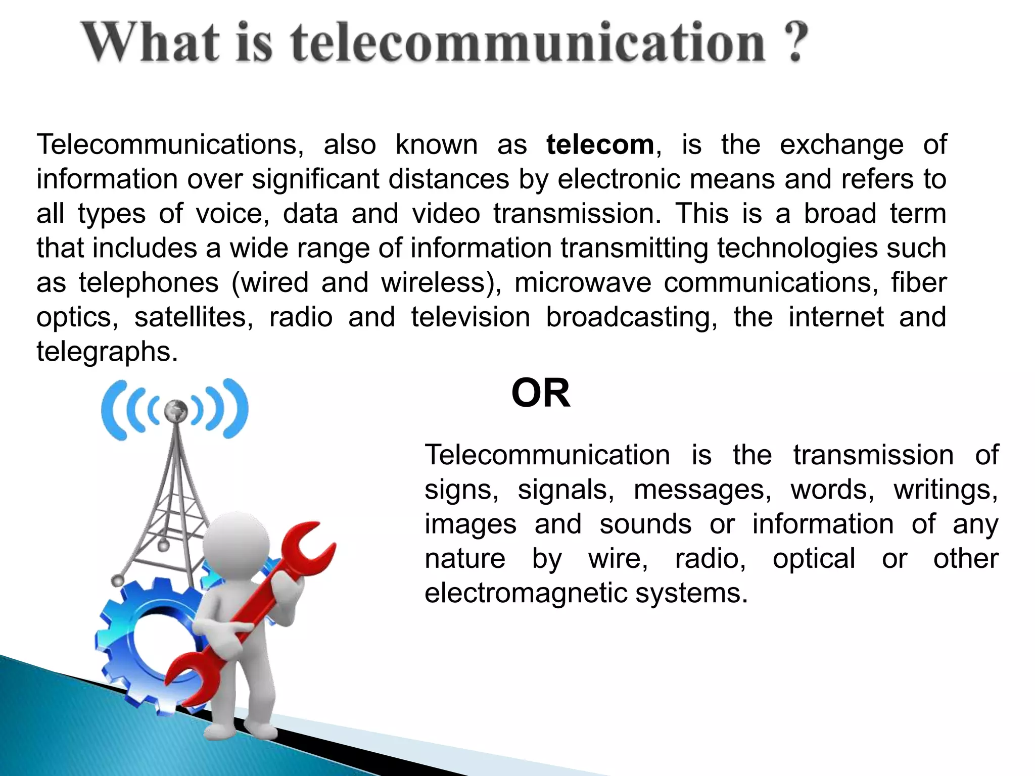 Telecom ppt | PPT