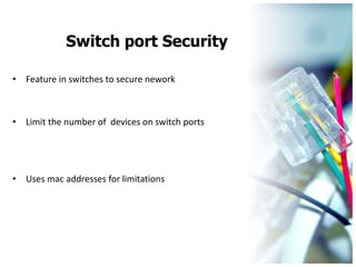 Switching and Port Security | PPTX
