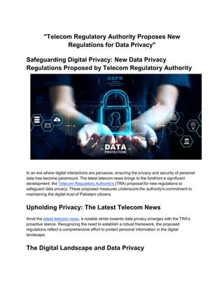 _Telecom Regulatory Authority Proposes New Regulations for Data Privacy_.pdf