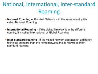 Telecom Roaming Overview | PDF