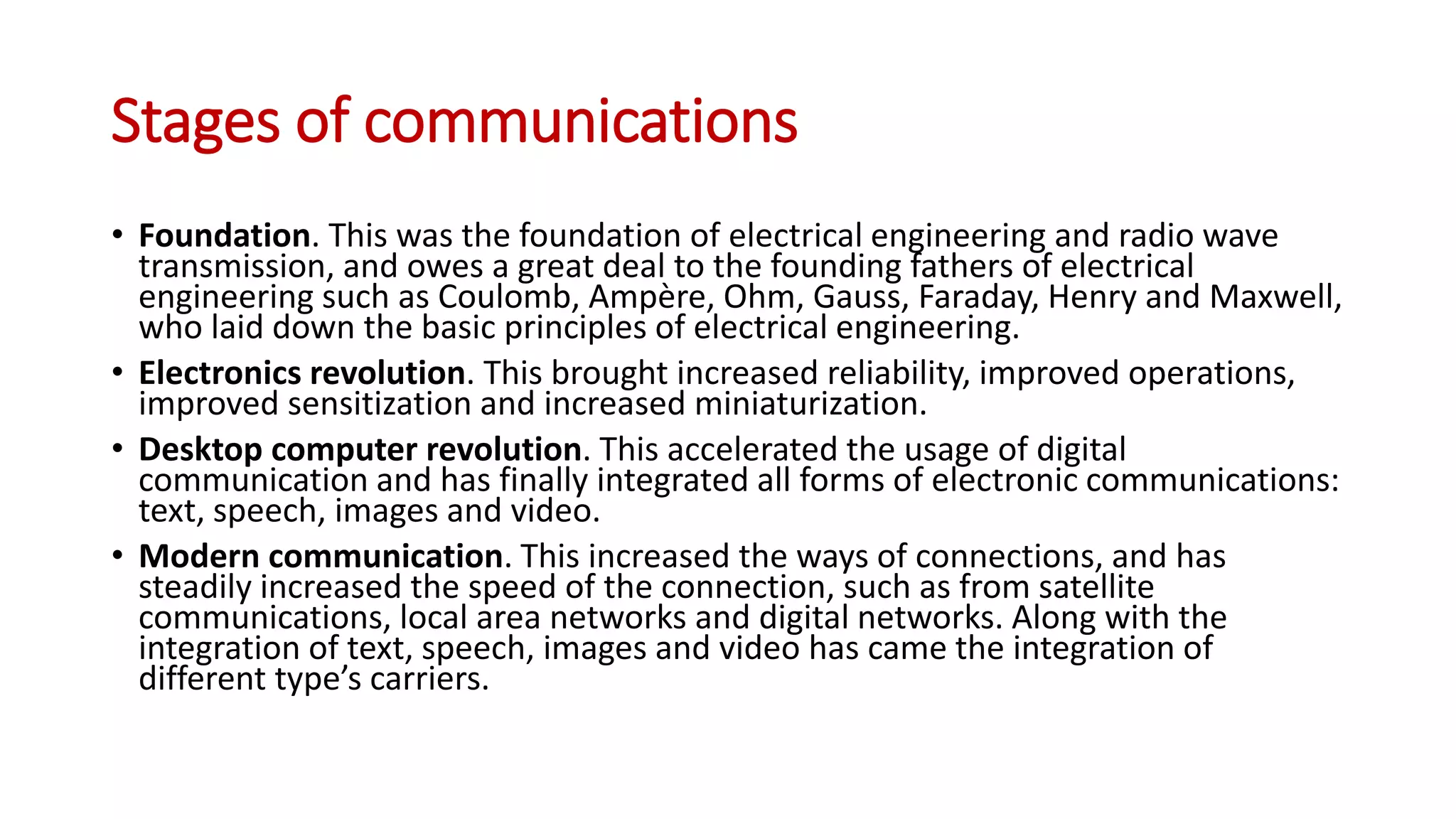 1. Introduction to Telecommunications | PPTX
