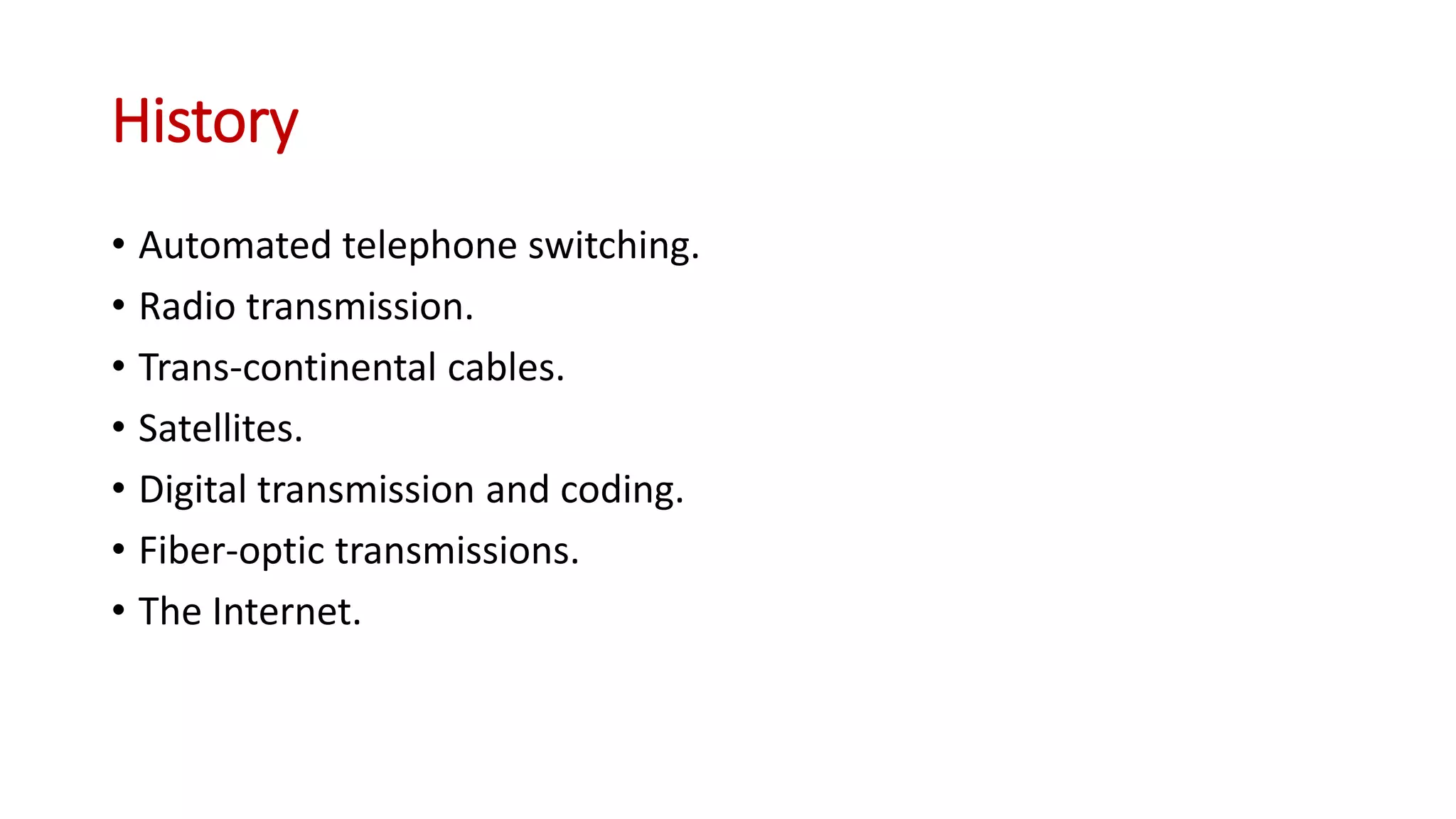 1. Introduction to Telecommunications | PPTX