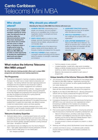 Telecoms canto mba#2 b | PDF